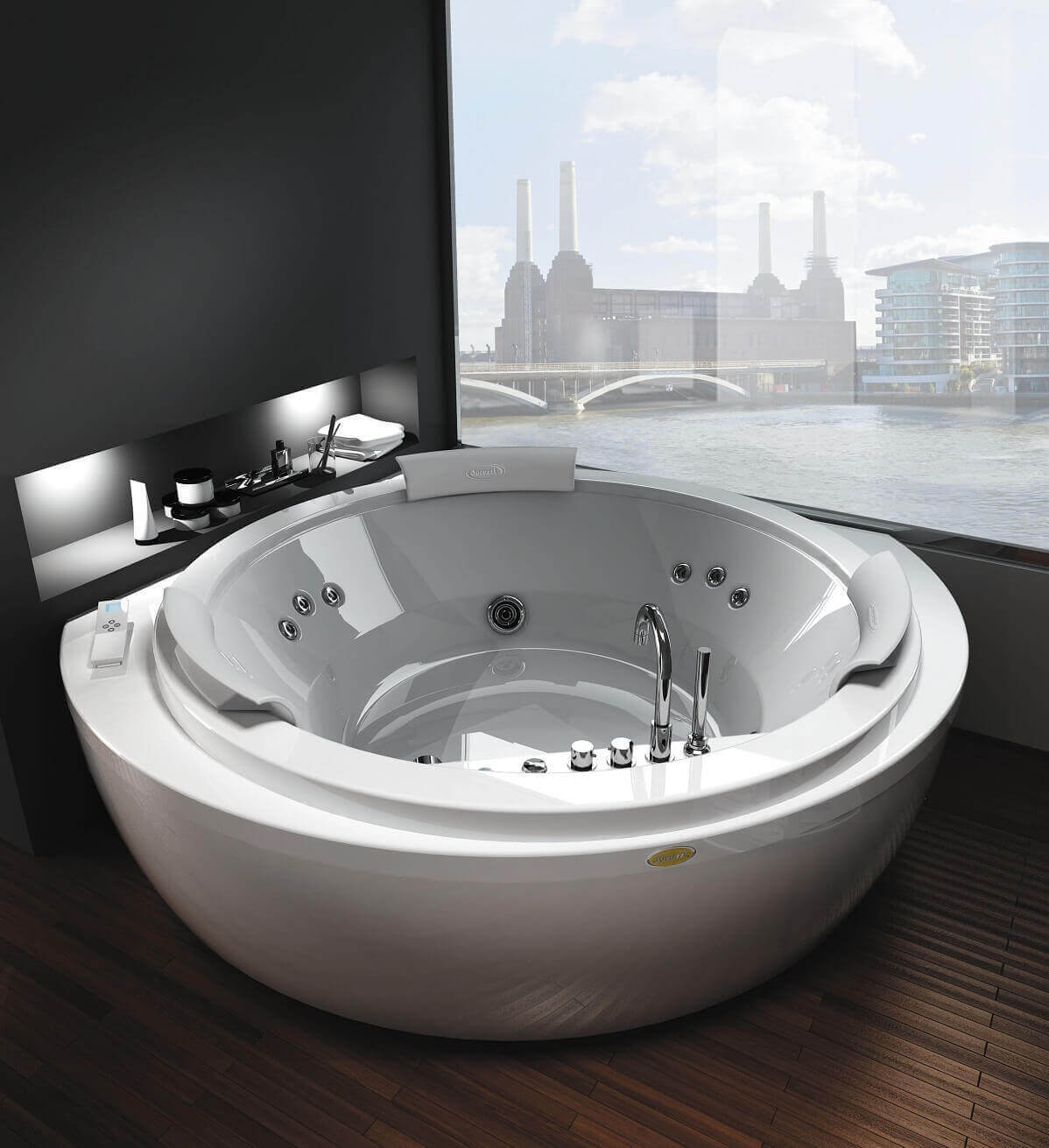 Мягкость и естественность интерьера с ваннами Nova Jacuzzi