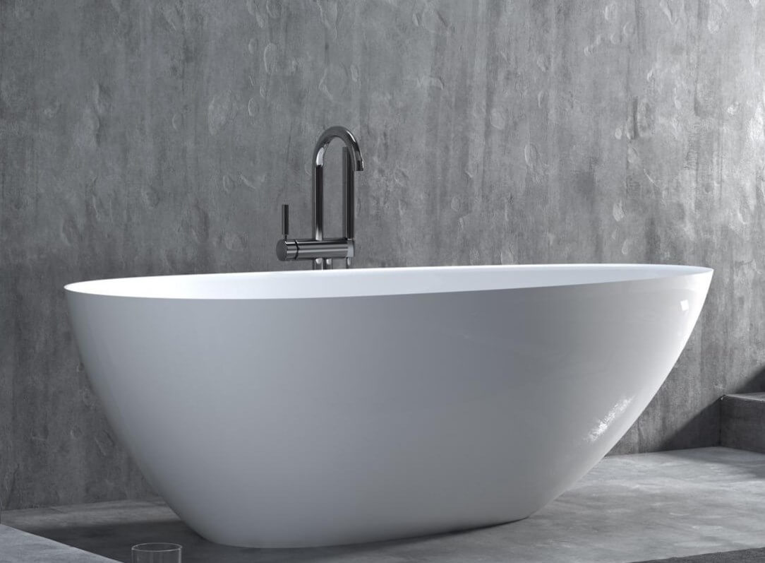 Ванна из искусственного камня Salini Paola Bassa S-Sense 101611G 172x77 ...
