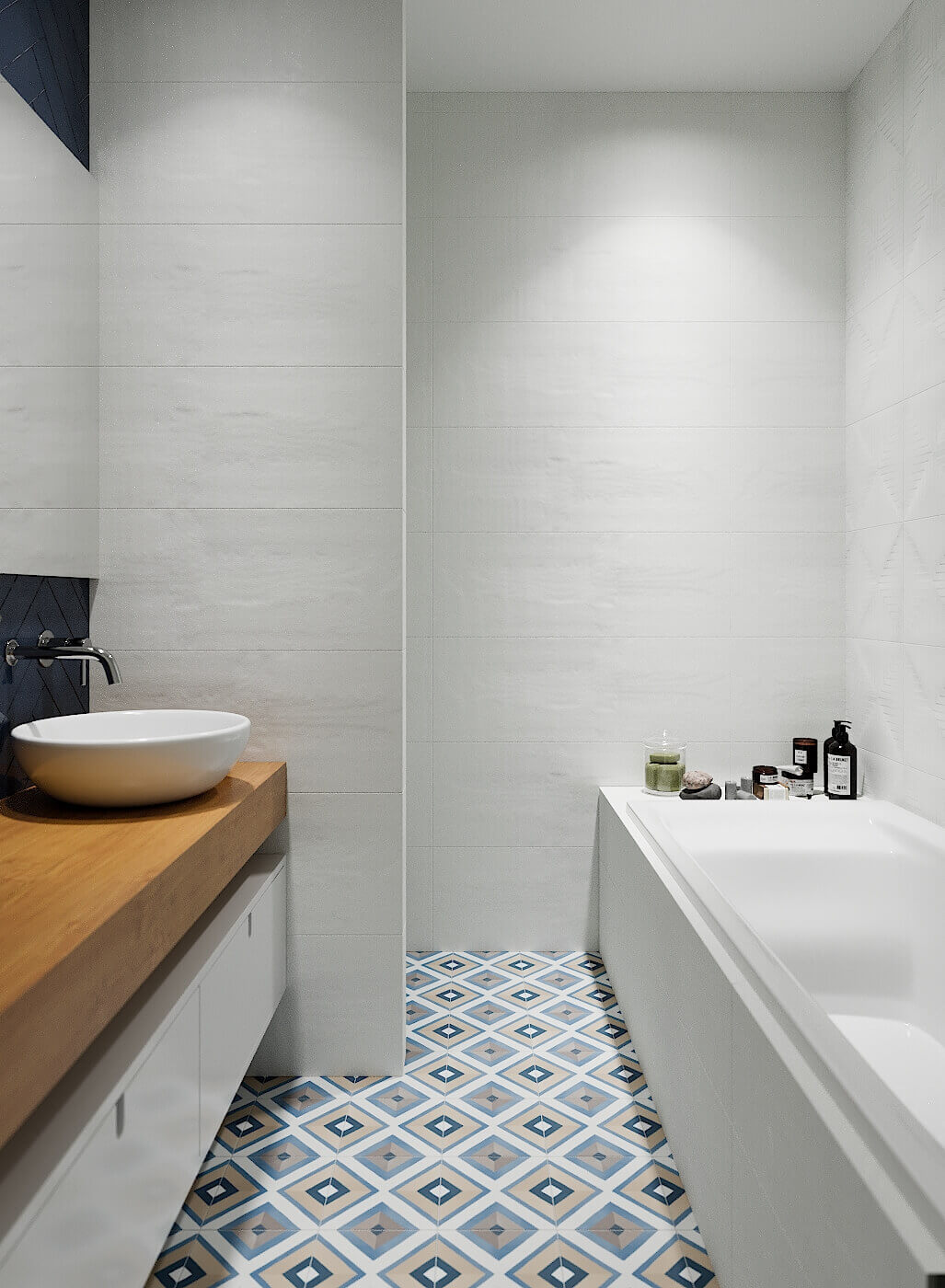 Керамогранит Equipe Caprice Deco Square Colours, 20x20, геометрия ...