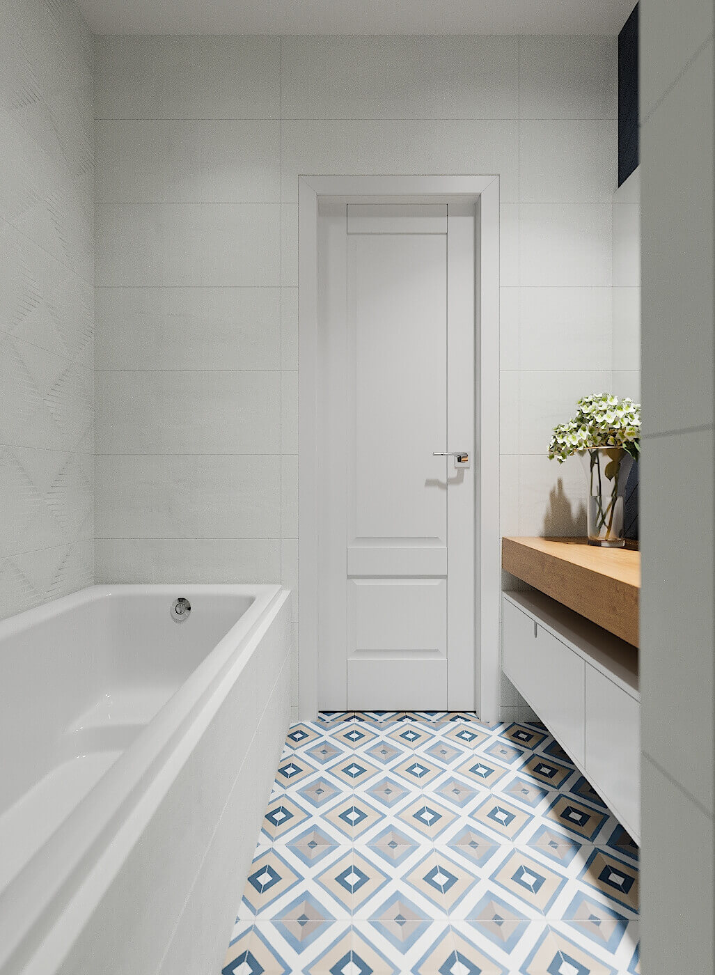 Керамогранит Equipe Caprice Deco Square Colours, 20x20, геометрия ...