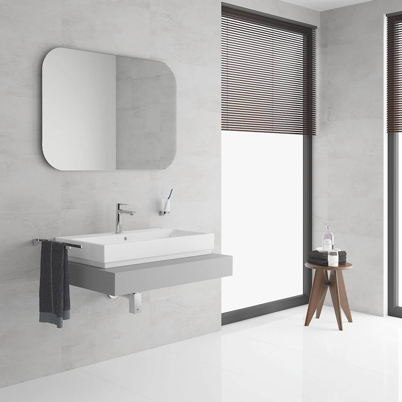 Смеситель для раковины Grohe Lineare 23106001 купить в Москве.