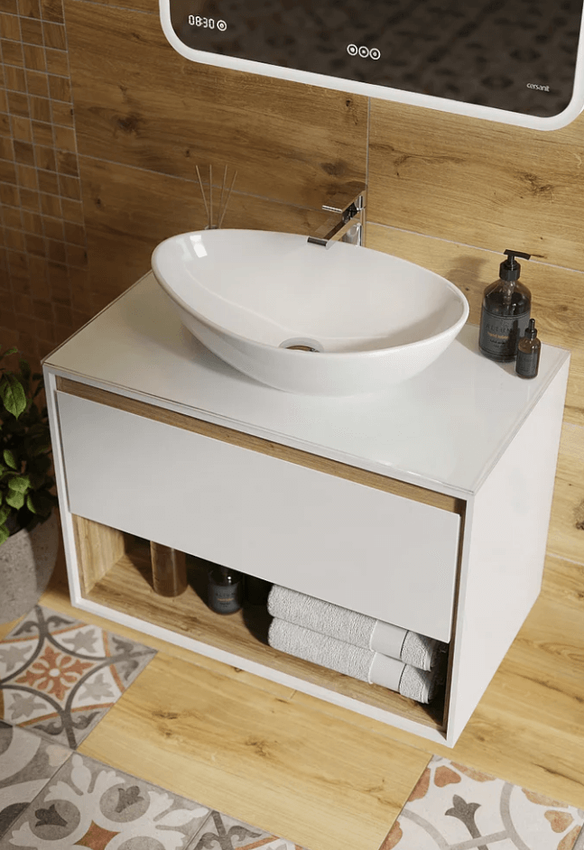 Раковина накладная Cersanit Moduo 55 Leaf Moduo 55 купить в Москве.