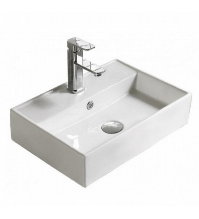 Раковина накладная Comforty 50 7657D купить в Москве.