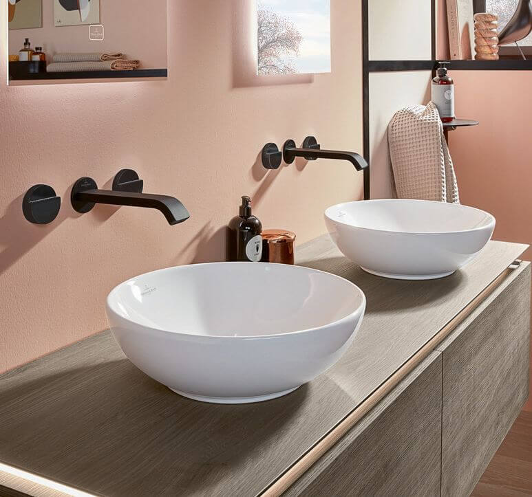 Раковина накладная Villeroy & Boch Loop&Friends 4A46 0001 купить в Москве.