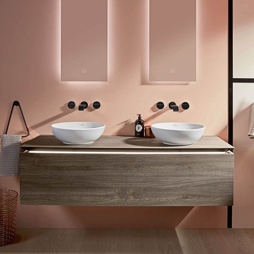 Раковина накладная Villeroy & Boch Loop&Friends 4A46 0001 купить в Москве.