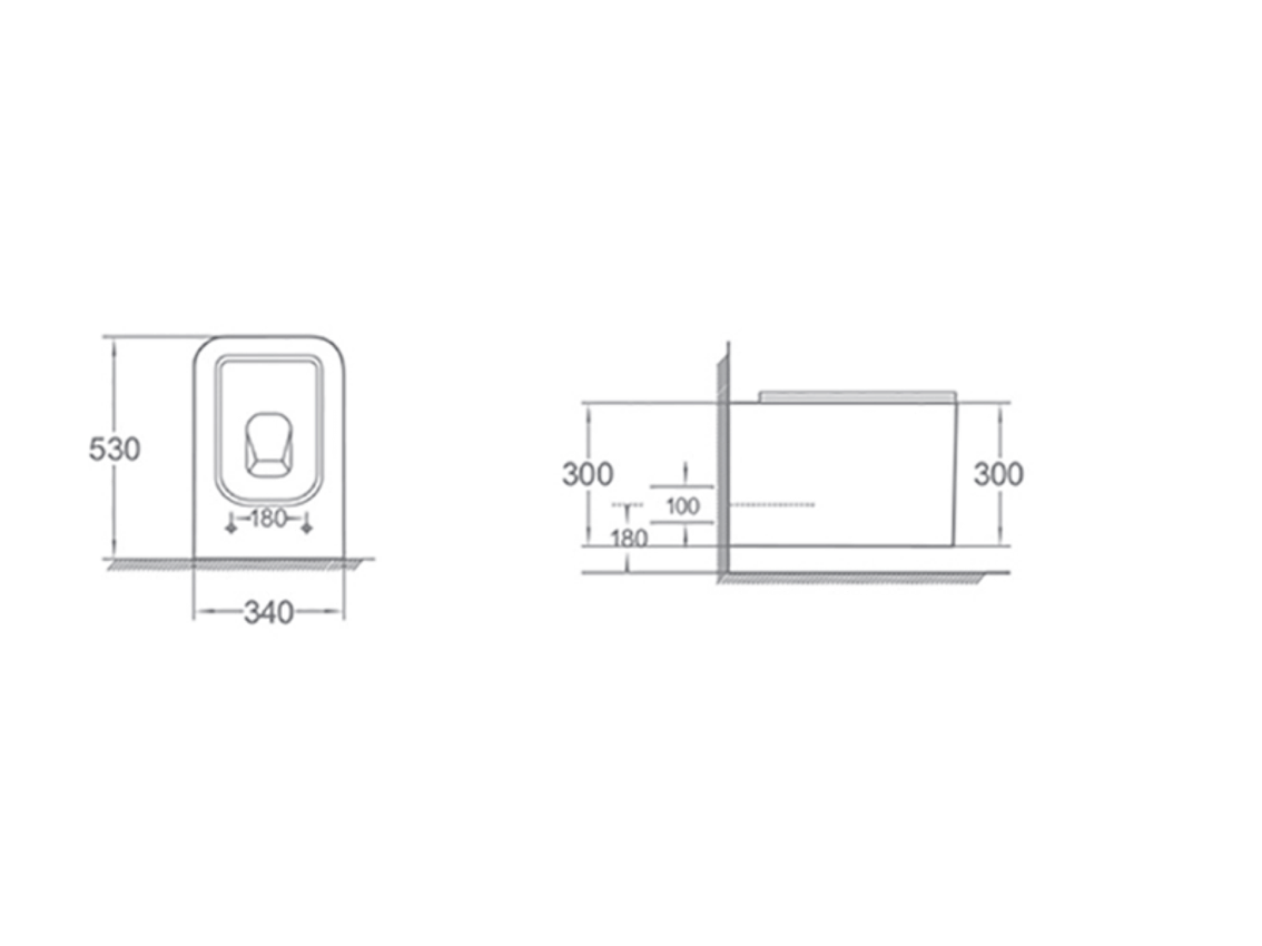 Унитаз подвесной Boheme Mane 970-SET-2-MW купить в Москве.