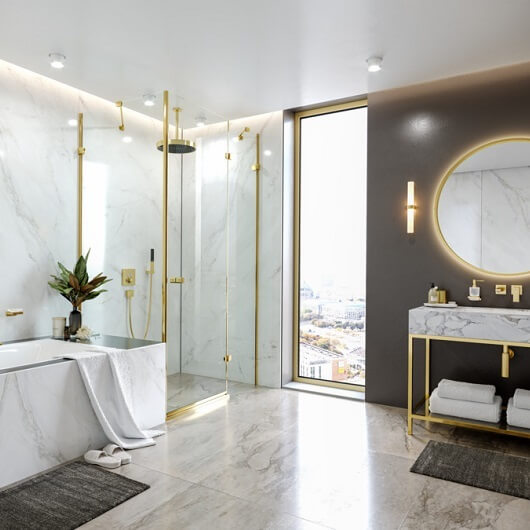 Верхний душ Hansgrohe Rainfinity 26231990 купить в Москве.